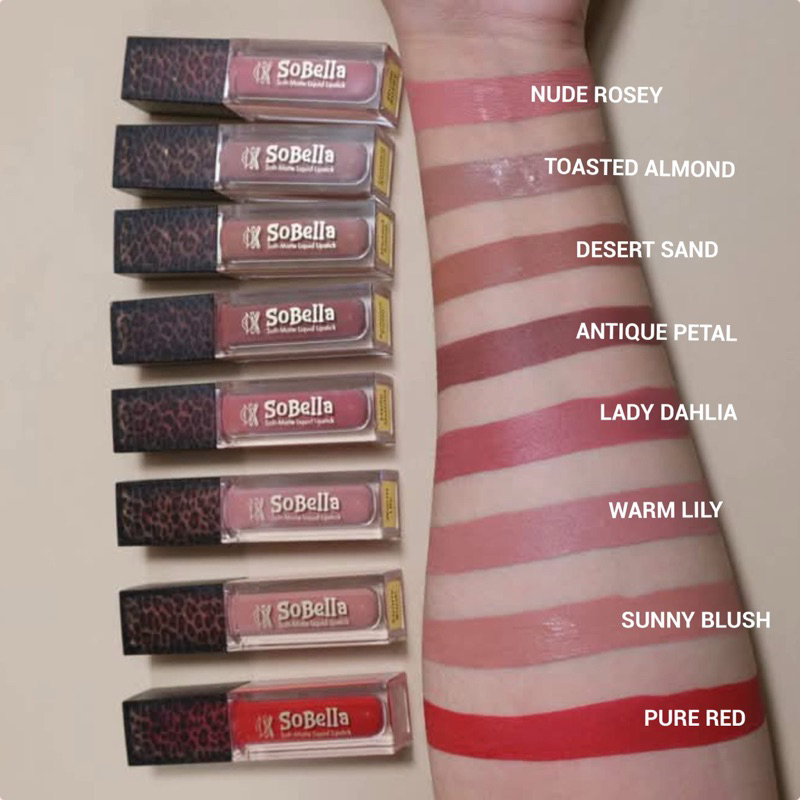 SOBELLA ALL EDITION LIPMATTE | FLORI EDITION 2025 / HYDRA LIP GLOWING ...