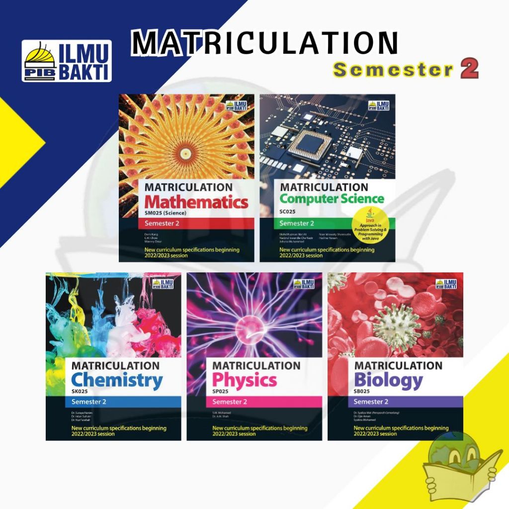 Matriculation Semester 2 - Mathematics/Computer Science/Chemistry ...