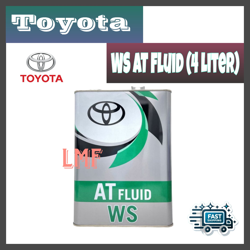 Toyota WS AT Fluid Gear Oil (4 Liter) Toyota Vios, Altis, Camry ...