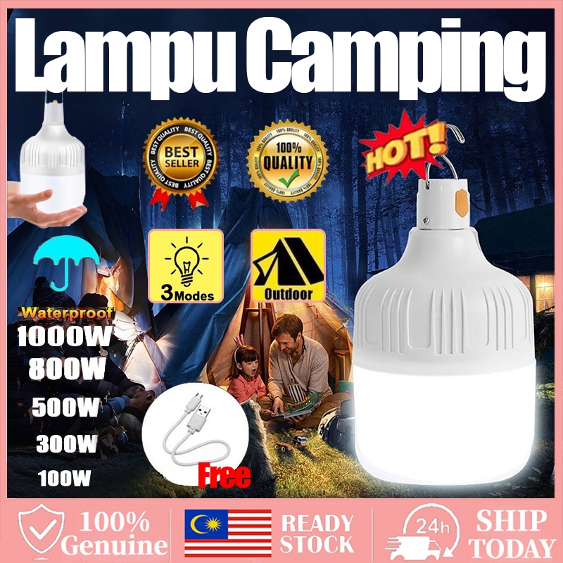 Malaysia Spot Low-power Super Bright Rechargeable LED Light Bulb USB ...