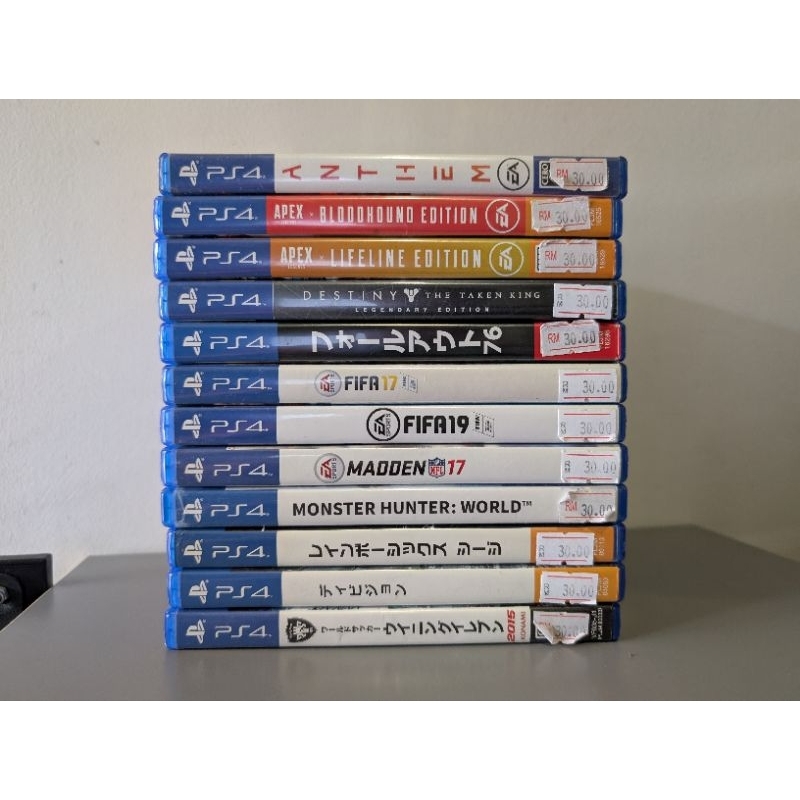 PS4 USED Game Various RM30 Titles (Pre-Owned) | Shopee Malaysia