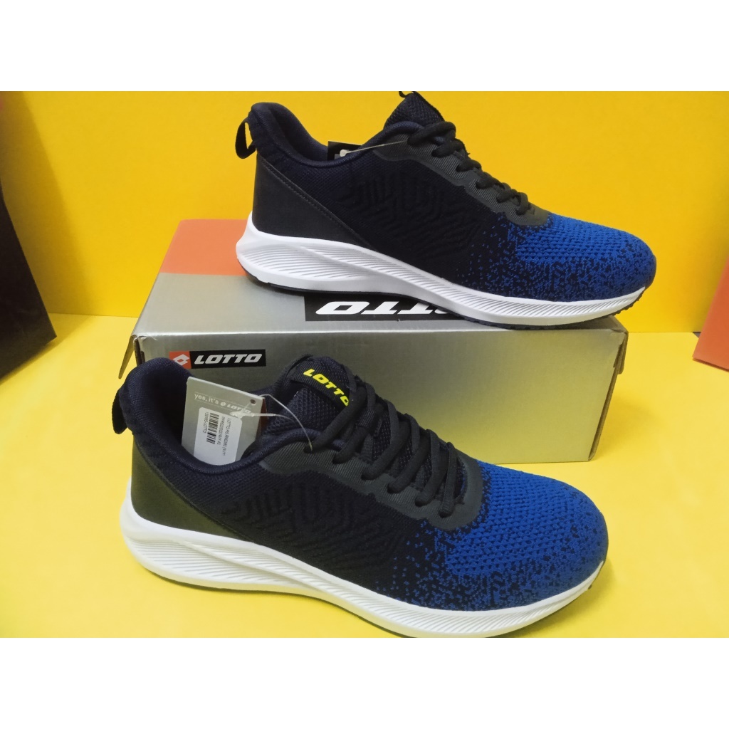 LOTTO Running Shoes Blue & Black Color size 43eur | Shopee Malaysia
