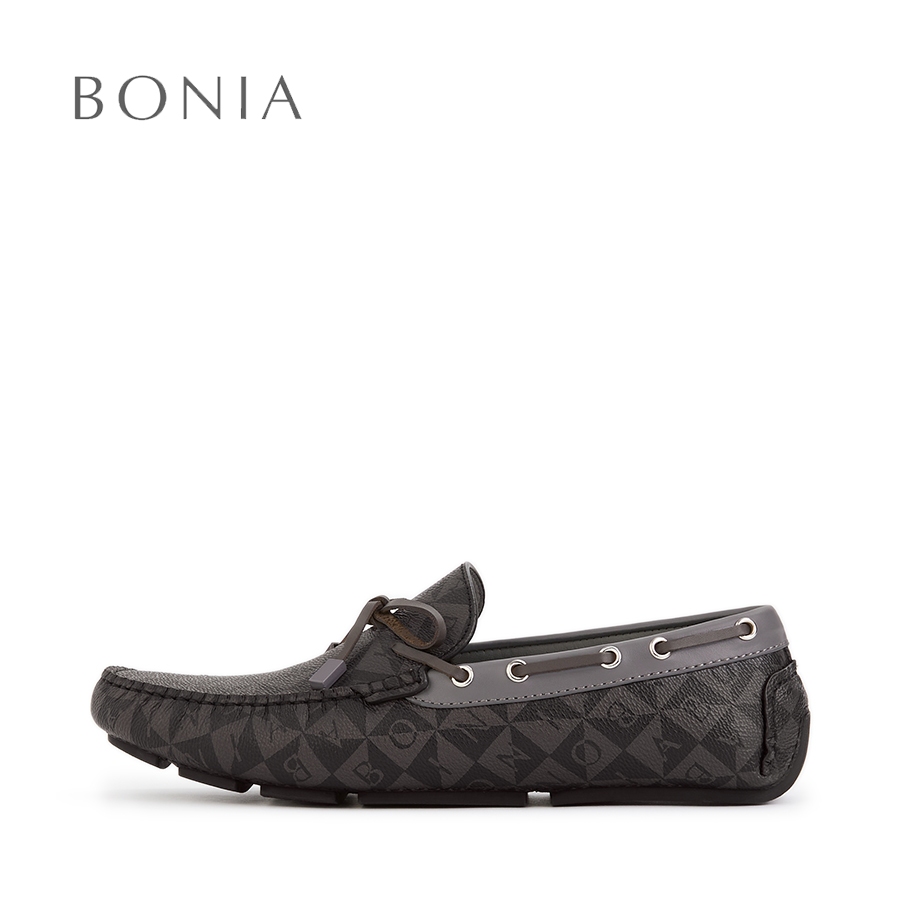 Bonia Medium Grey Bonia Driver Mocassin Loafers | Kasut Loafers | Shopee Malaysia