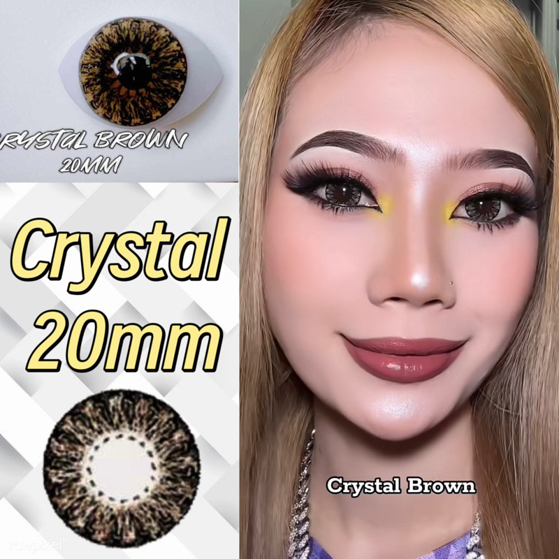 【Big Eyes 20mm】 Crystal eff-20mm Big Eyes Korea Colored Contact Lens ...