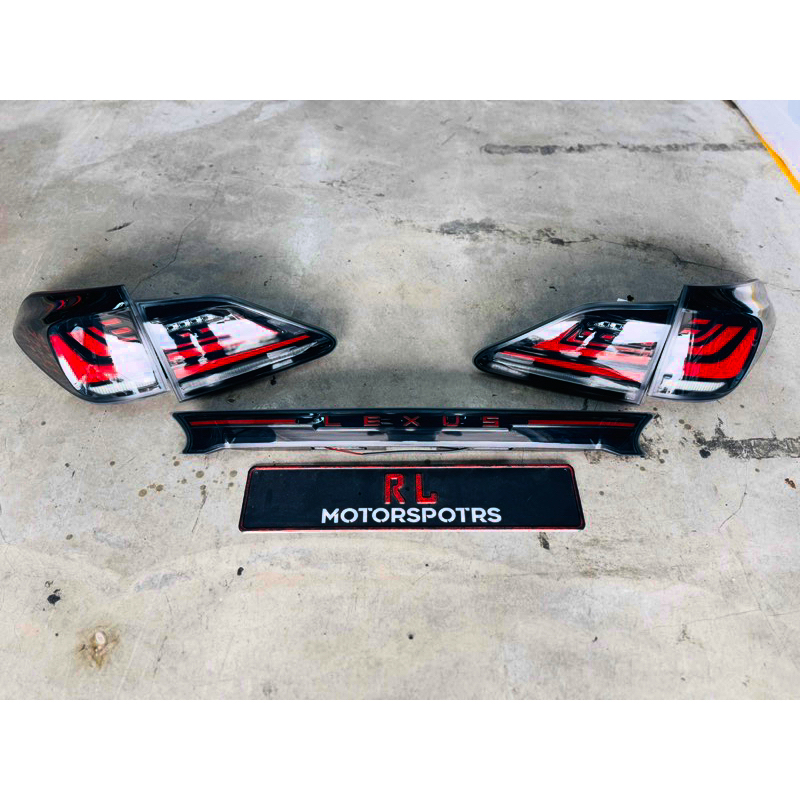 Lexus RX270 RX370 2009 - 2014 to 2023 V2 rear led tail lamp fog light ...