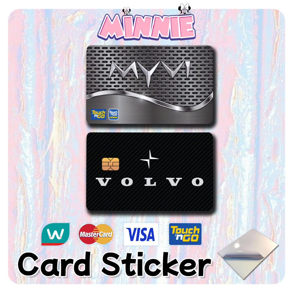 [ Car Logo ] Touch n Go Card Sticker TNG Card / Watsons Card / ACCESS ...