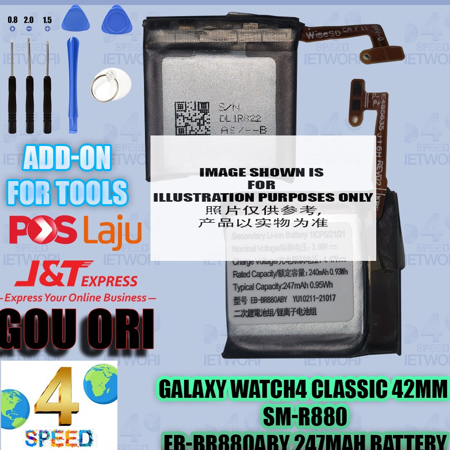 For Galaxy Watch4 40mm SM-R860 Bluetooth Watch 4 Classic 42mm R880 EB ...