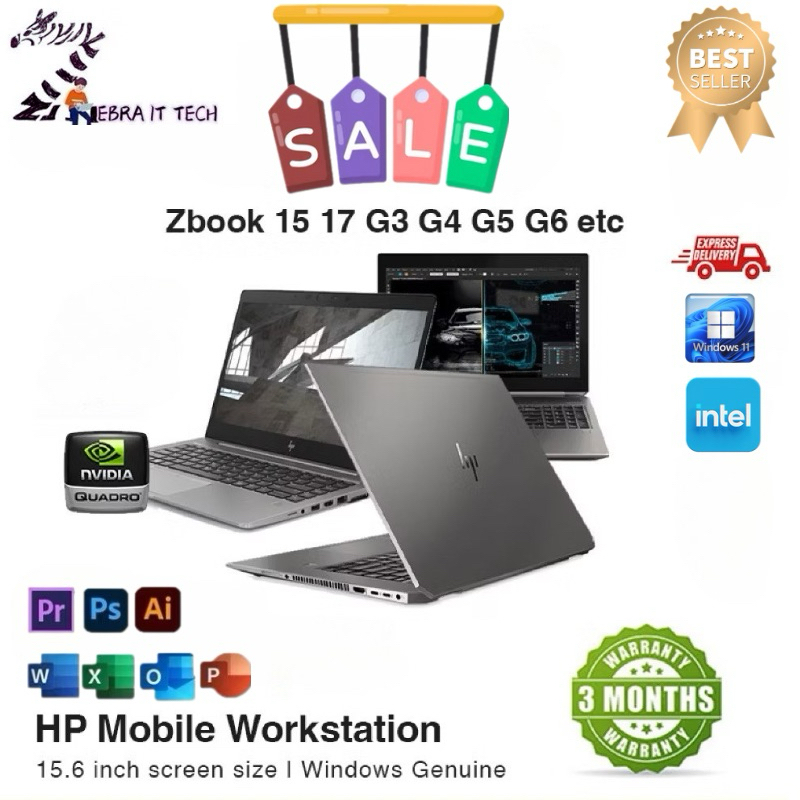 High-End Mobile Workstation Laptops Lenovo HP ZBOOK Power G7 Firefly ...