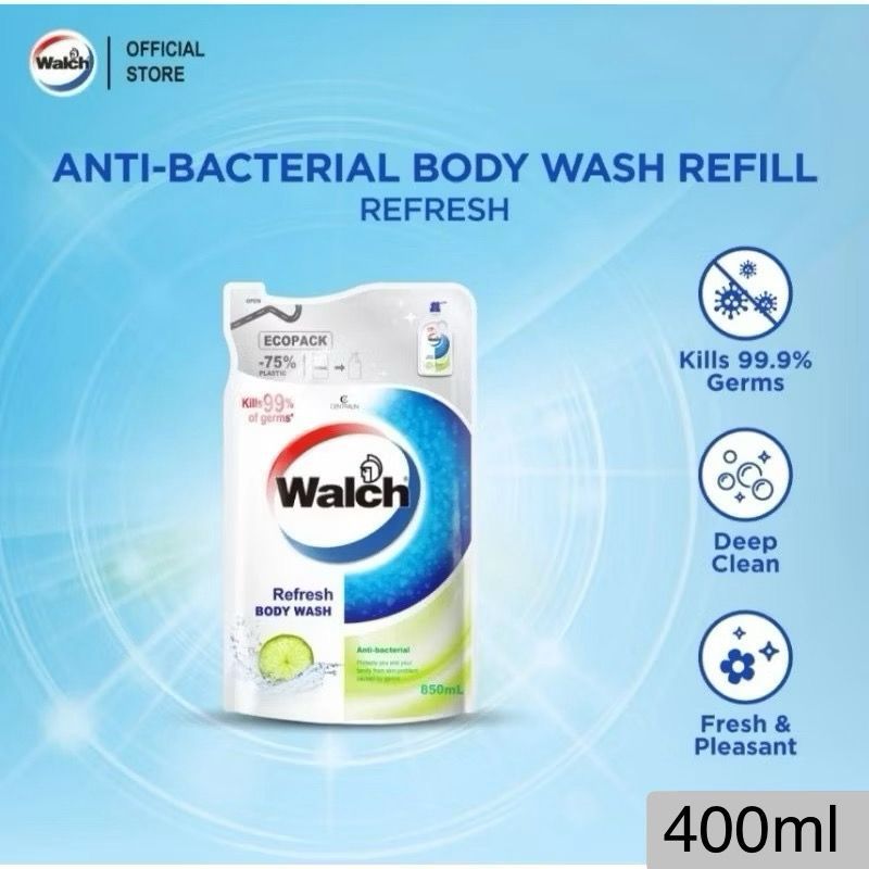 (Ready Stock)Walch Refreshing Body Wash Refill (450ml) | Shopee Malaysia