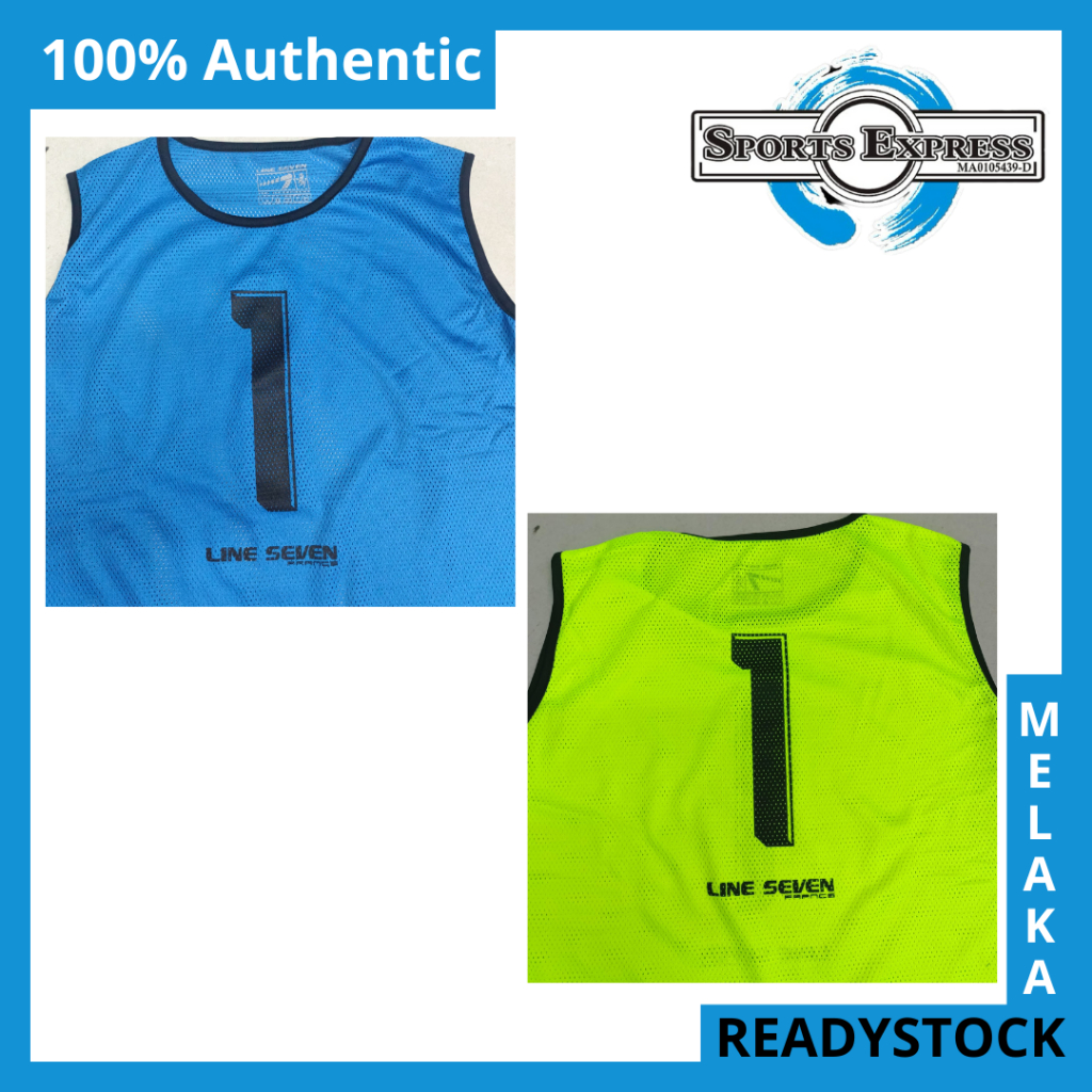 Line 7 Soccer Bib Single Senior SBIBSI 1Set-12Pcs [100% Authentic ...