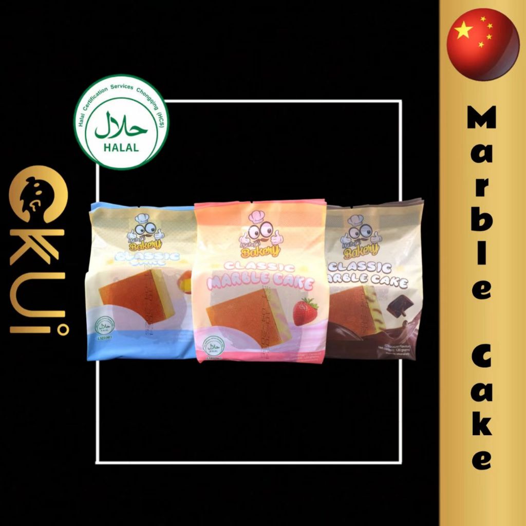 HALAL MyChef's Bakery Classic Marble Cake 【Exp:21/04/2025】 (Original ...