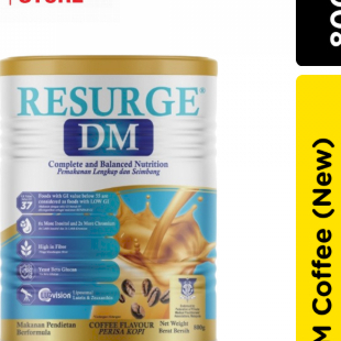 RESURGE DM COFFEE (800G) HALAL | Shopee Malaysia