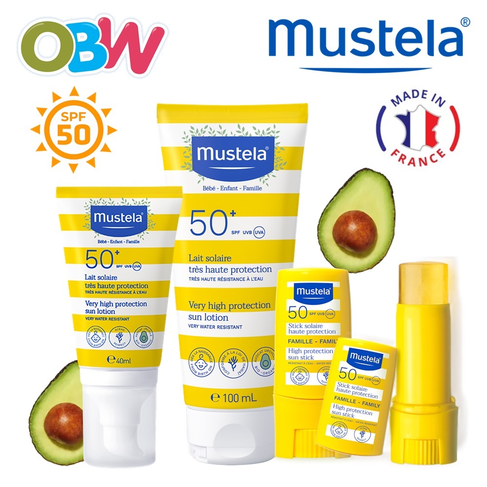Mustela Very High Protection Sun Lotion for All Skin Types | High ...