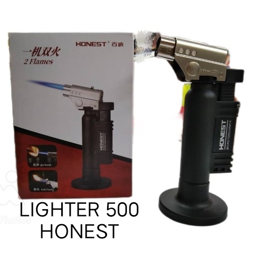 💥Ready Stock💥 Lighter Honest 500 Jet lighter Butane Lighter Gas ...