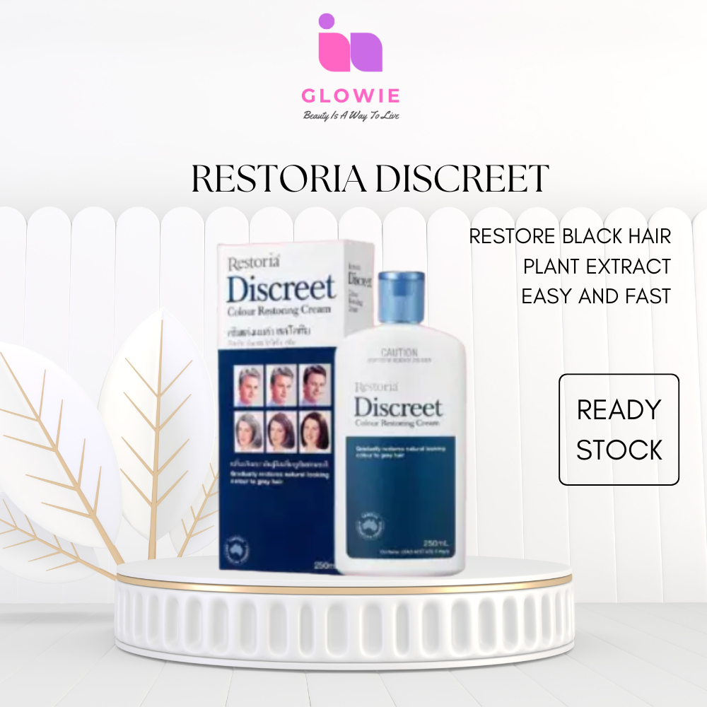 Restoria Discreet Grey Hair Color Restoring Cream Treatment Unisex ...