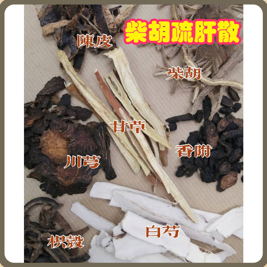柴胡疏肝散 # 疏肝理气 和血止痛【Vegetarian Friendly】Bupleurum Tea Bag for Relieving ...