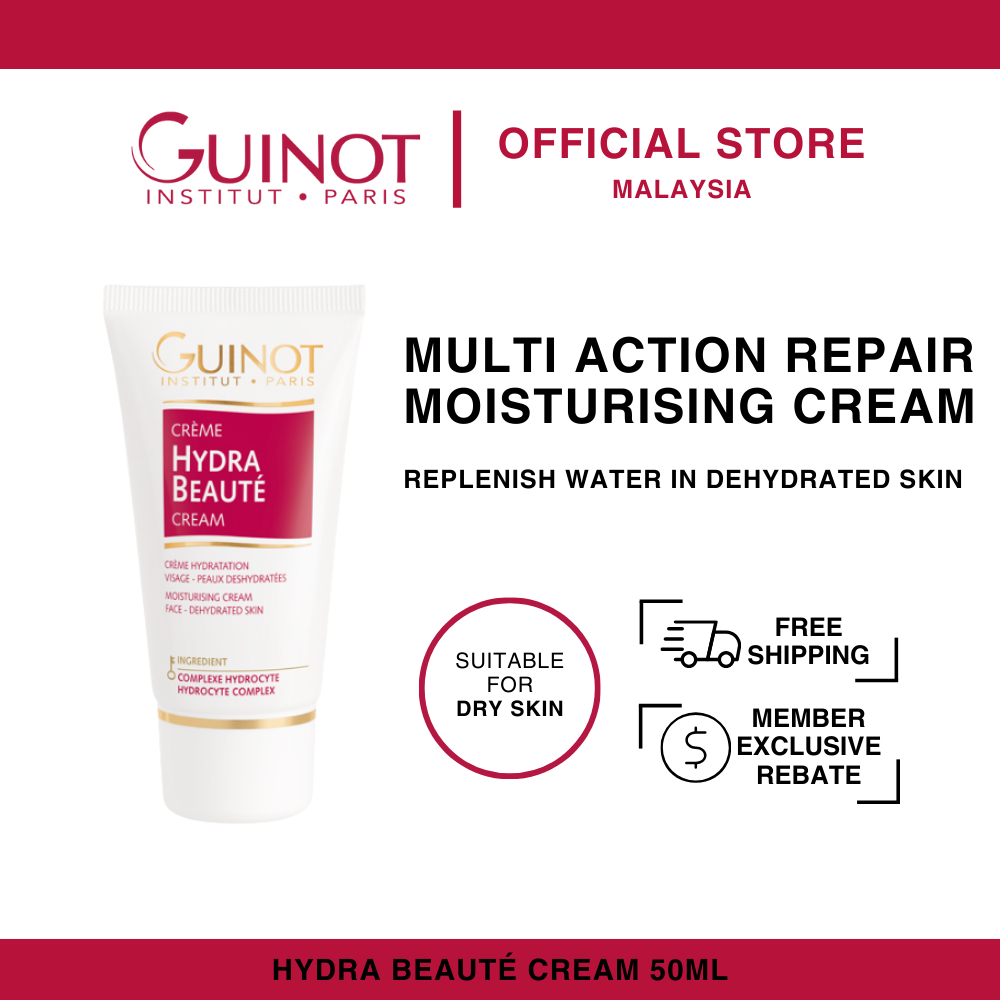 [Moisturiser] GUINOT Hydra Beaute Cream (50ml) - Multi action repair ...