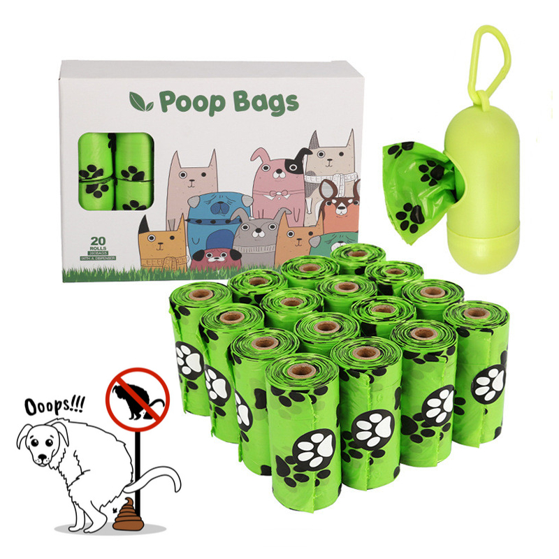 Eco Friendly Dog Poop Bags Extra Thick and Strong Poop Bags for Dogs ...
