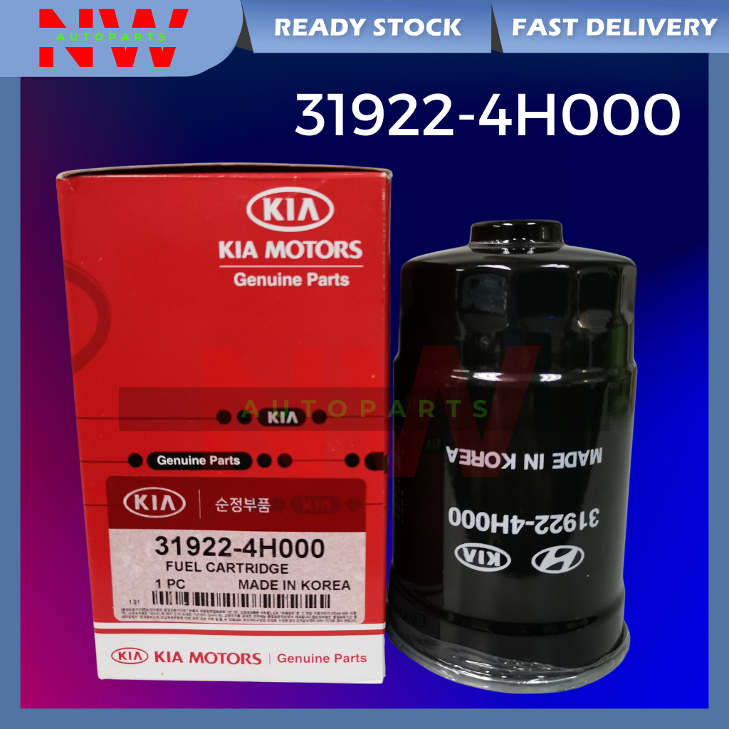 KIA / HYUNDAI GRAND STAREX DIESEL FUEL FILTER ( 31922-4H001 / 31922 ...