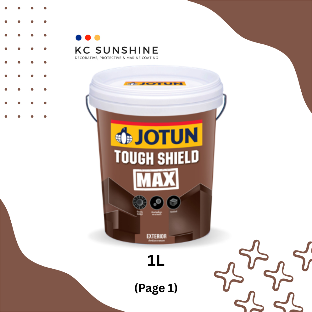 1L Jotun Tough Shield Max [Page 1] Jotun Exterior Paint | Warna Baru ...