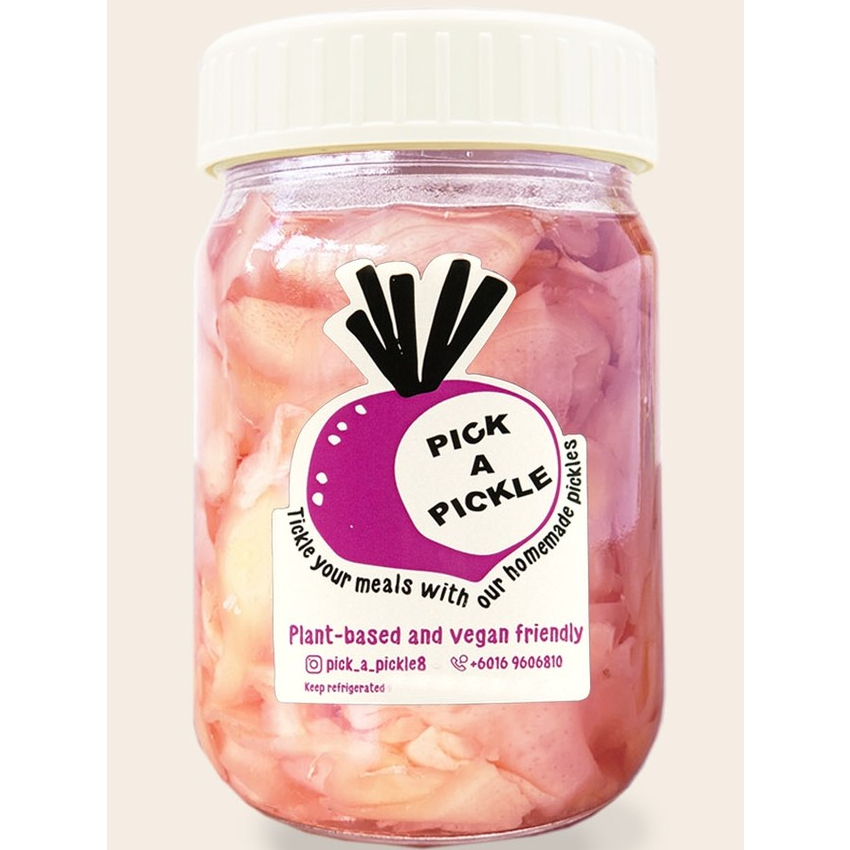 Pick A Pickle Classic Ginger Pickle (Plant Base / Vegan / Vegetarian ...