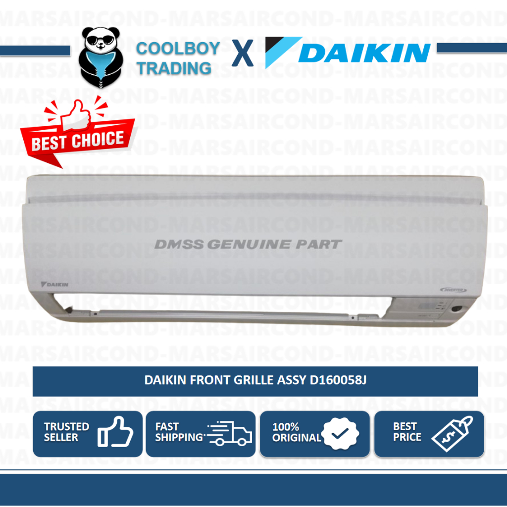 DAIKIN FRONT GRILLE ASSY D160058J | Shopee Malaysia