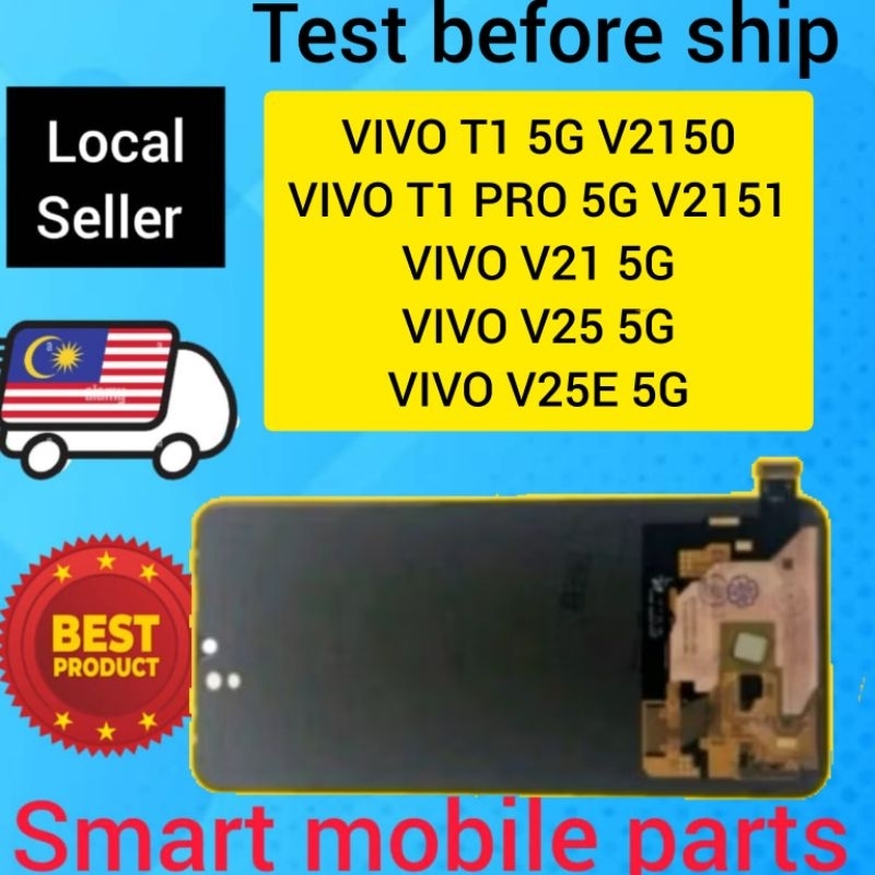 VIVO T1 5G T1 PRO 5G V21 5G V25 5G V25E V23 5G LCD | Shopee Malaysia