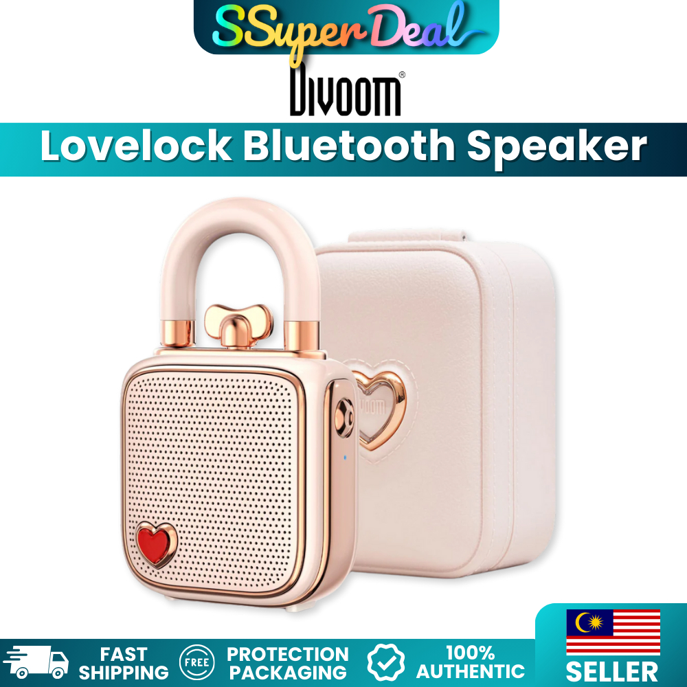 Divoom Lovelock Bluetooth Speaker | Shopee Malaysia