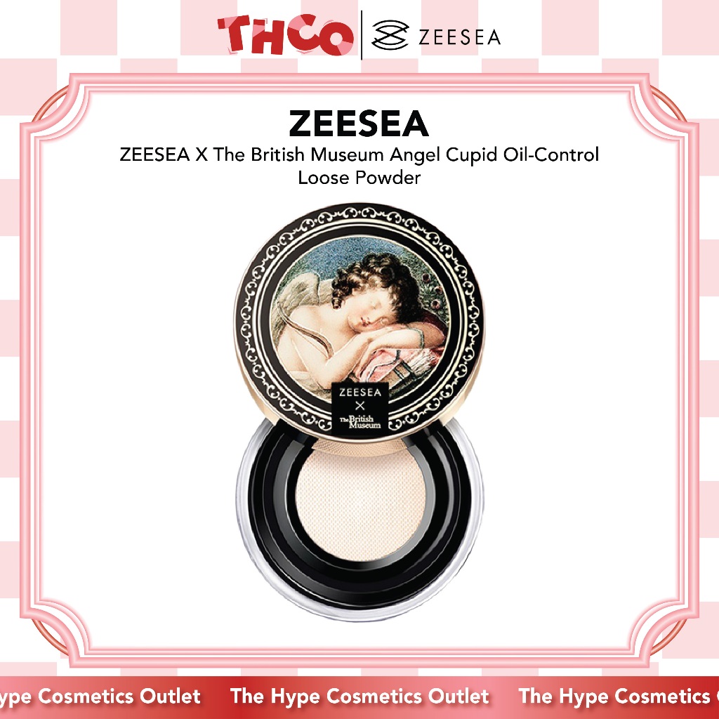 ZEESEA X The British Museum Angel Cupid Oil-Control Loose Powder 滋色空气羽翼轻蜜粉散粉 | Shopee Malaysia