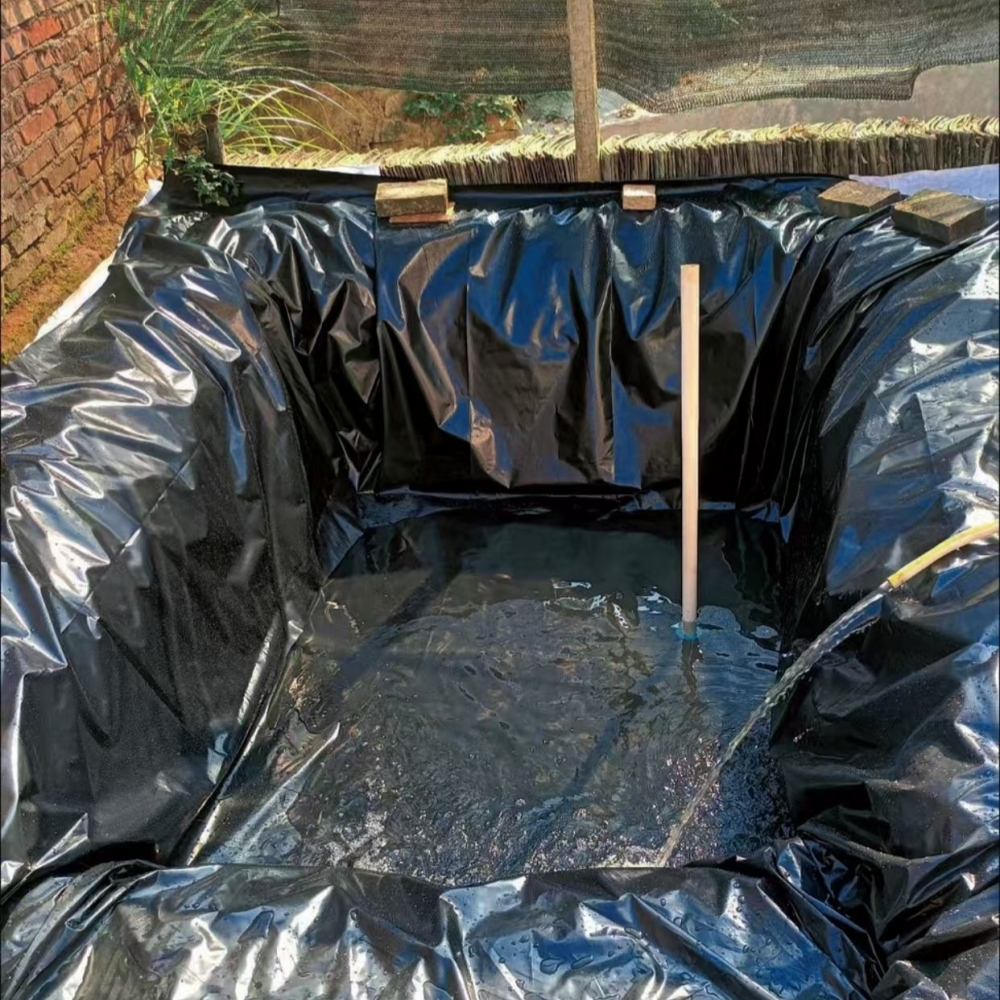 HDPE Pond Liner 2M/4M/6M/8M Fish Pond Liner Heavy Duty Kolam Ikan Liner ...