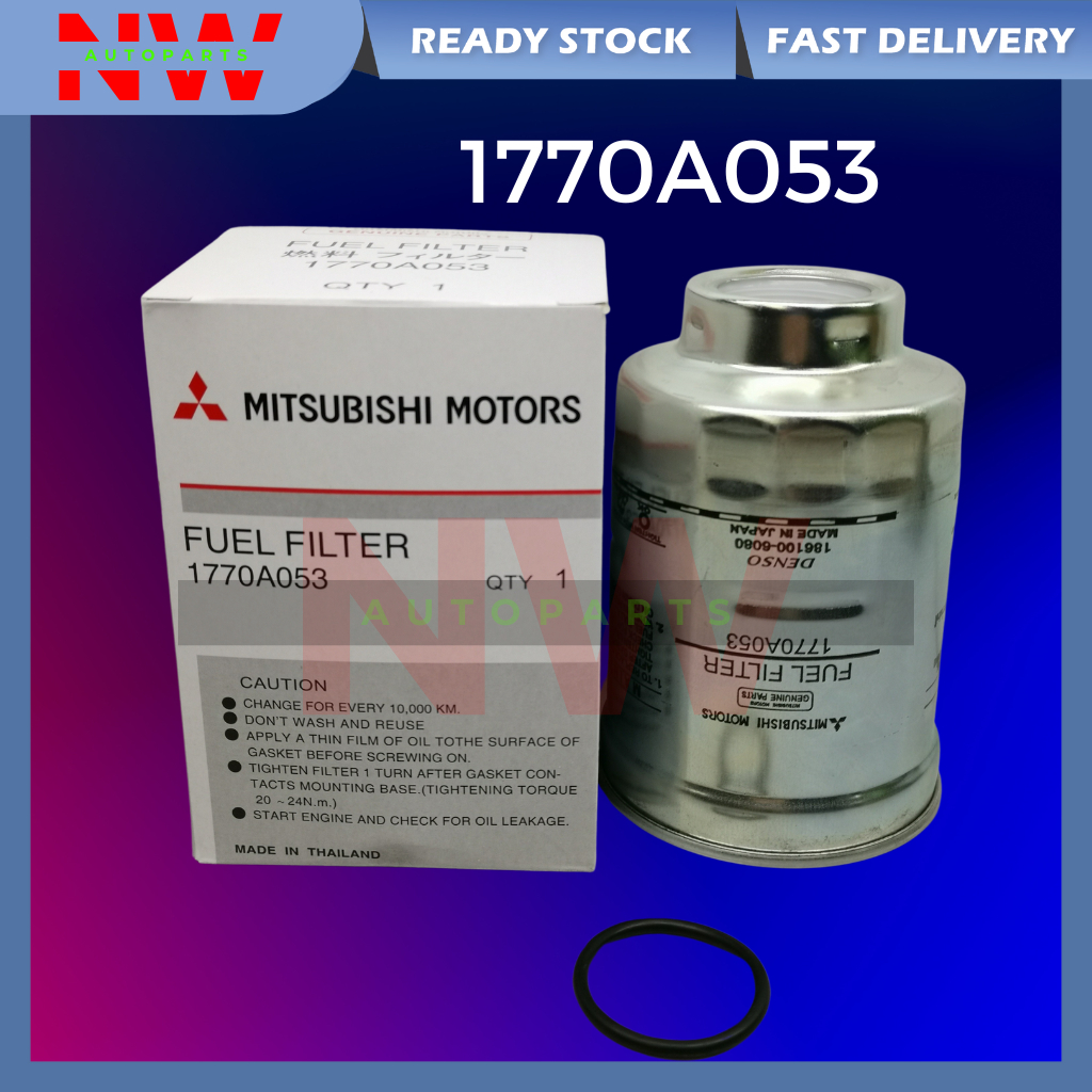 MITSUBISHI TRITON 4X4 L200 , PAJERO SPORT DIESEL FUEL FILTER ( 1770A053 ...