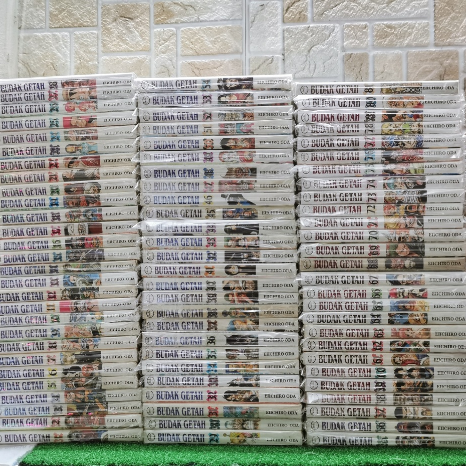 PRELOVED 』 Komik Budak Getah 1-81 (Comics House) Karya Eichiro Oda Manga Jepun Bahasa Melayu One ...