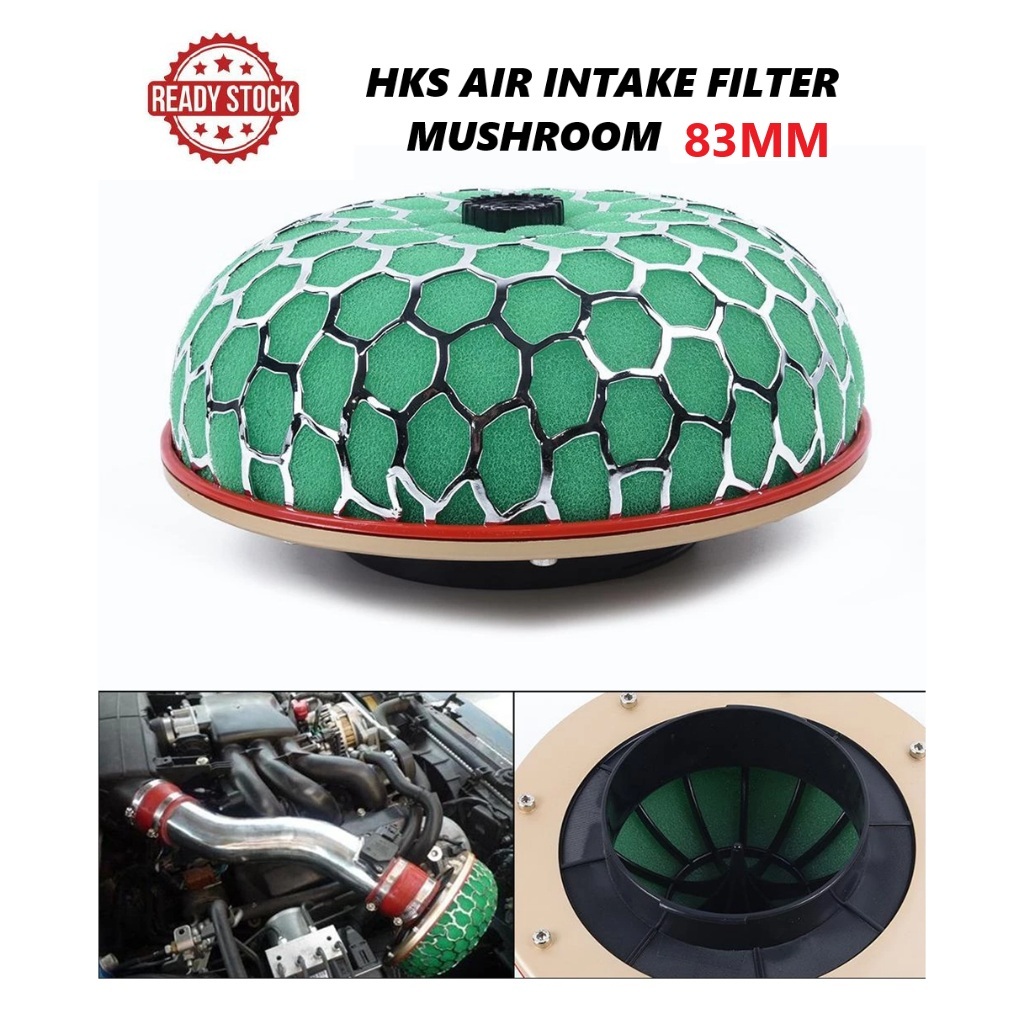 HKS Style Air Filter / Mushroom Filter (83mm) | Shopee Malaysia