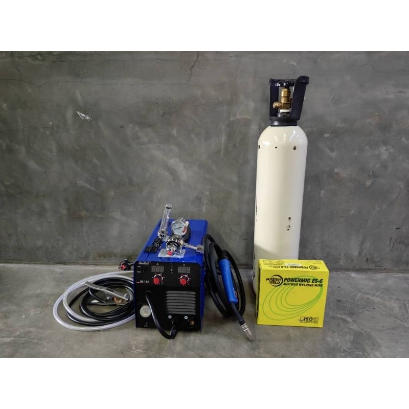 RILTECH MIG IM160 + NEW MINI CO2 + MIG WIRE 0.8MM 5KG | Shopee Malaysia