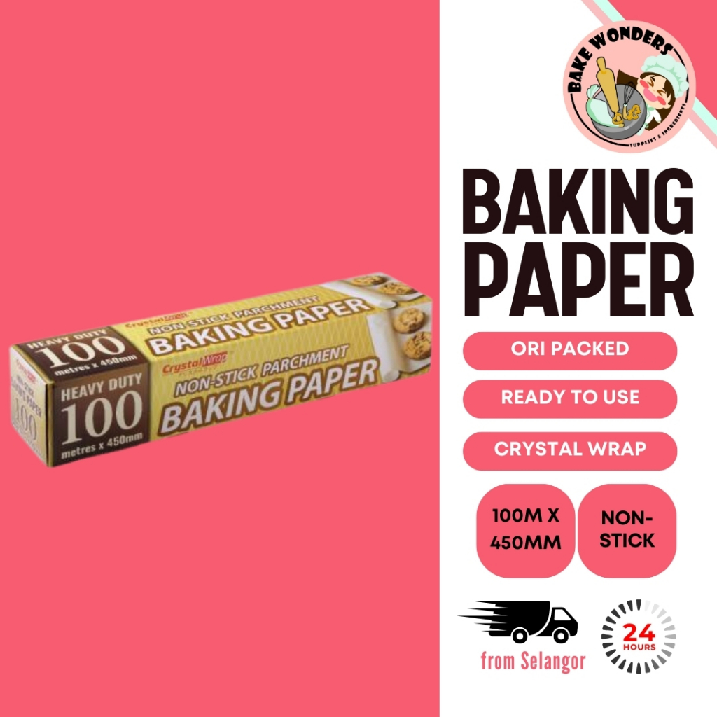 CrystalWrap Non-Stick Baking Paper/Crystal Wrap Non-Stick Baking Paper ...