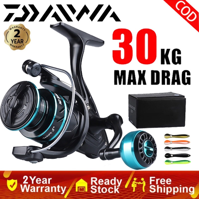 DAIWA Reel Jigging Spinning Reel Alat Pancing 13Fishing Reel ...