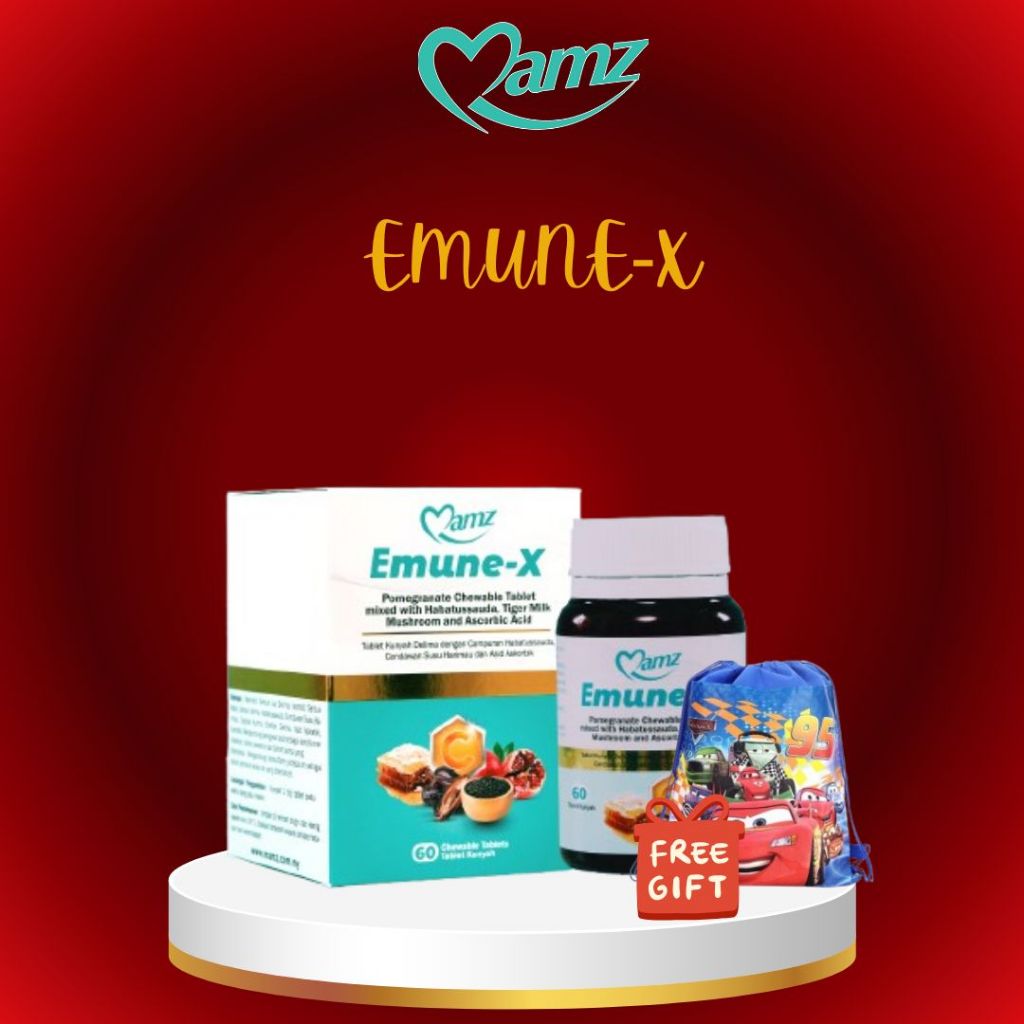 MAMZ Emune X - Supplemen Makanan Tambahan Untuk Dewasa ORIGINAL HQ ...