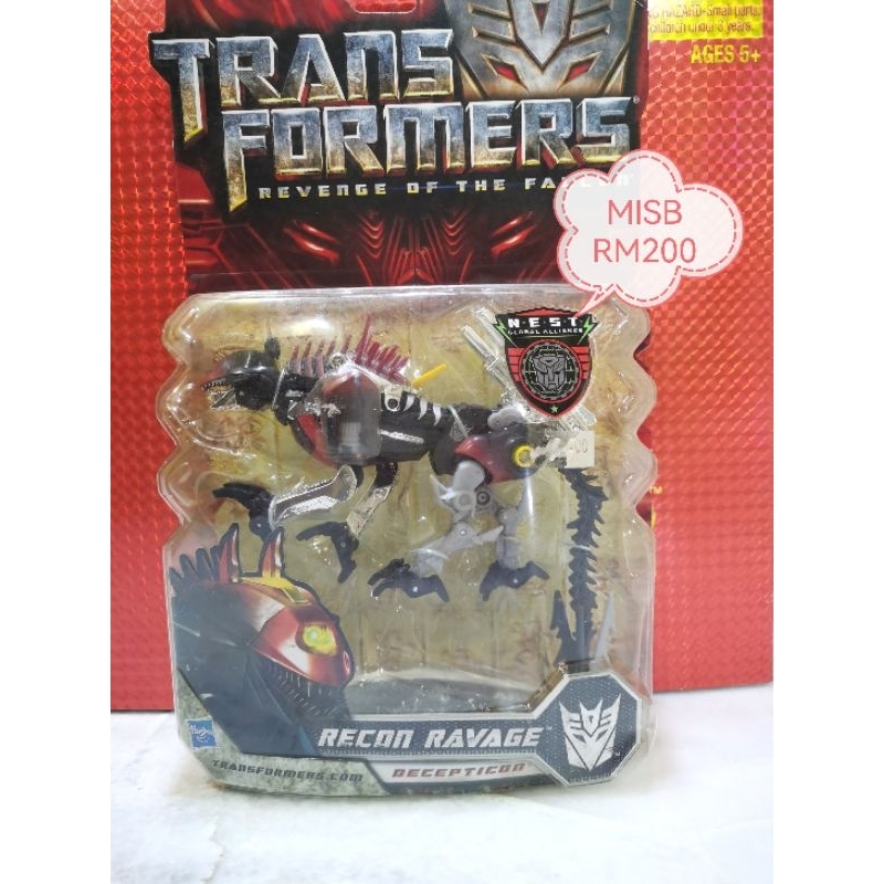 Transformers Movie 2 ROTF Deluxe Class Decepticons RECON RAVAGE NEW ...