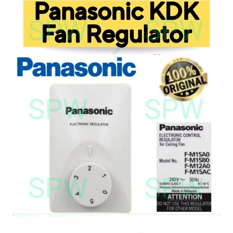 Original Panasonic fan Regulator 5speed white | Shopee Malaysia
