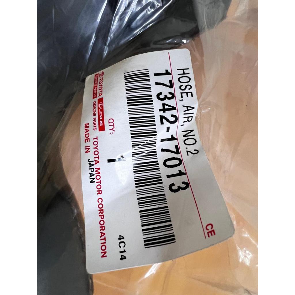 Original Land Cruiser LC100 Turbo Hose 17341-17050 17342-17013 17343 ...