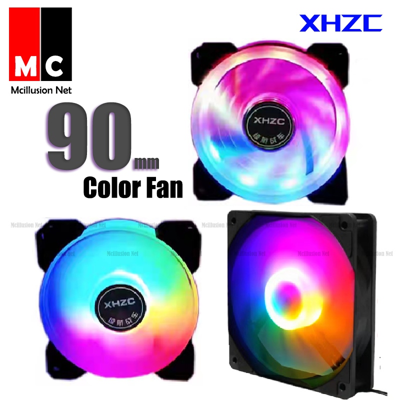 XHZC 9cm 3pin&4pin Molex Cooling Cooler Fan 90mm for PC Fan Silent ...