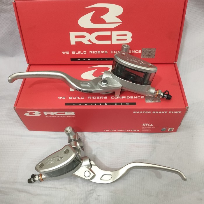 RCB MASTER BRAKE PUMP E2 14MM SILVER UNIVERSAL ORIGINAL RCB PRODUCT ...