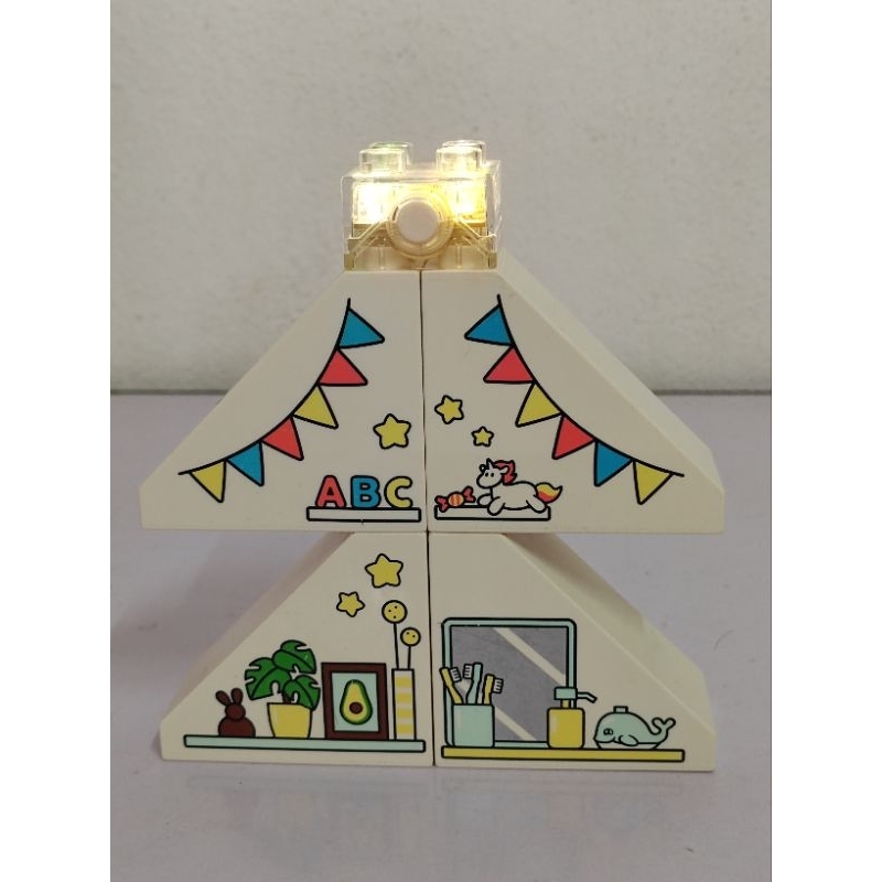 Preloved Lego Duplo Light Bricks Special Pattern Bricks | Shopee Malaysia
