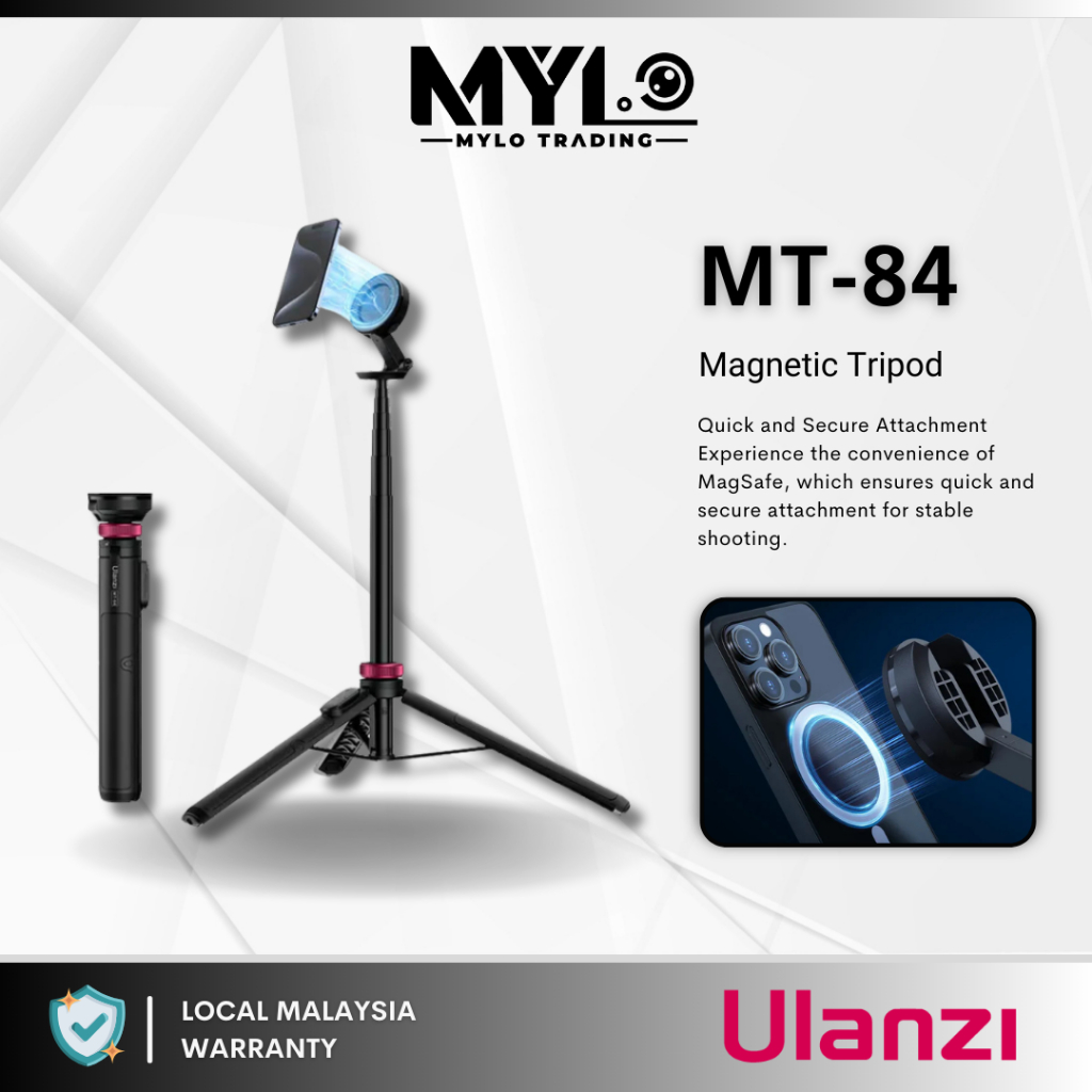 Ulanzi MT-84 / MT 84 Magnetic Tripod for Phone T001 | Shopee Malaysia