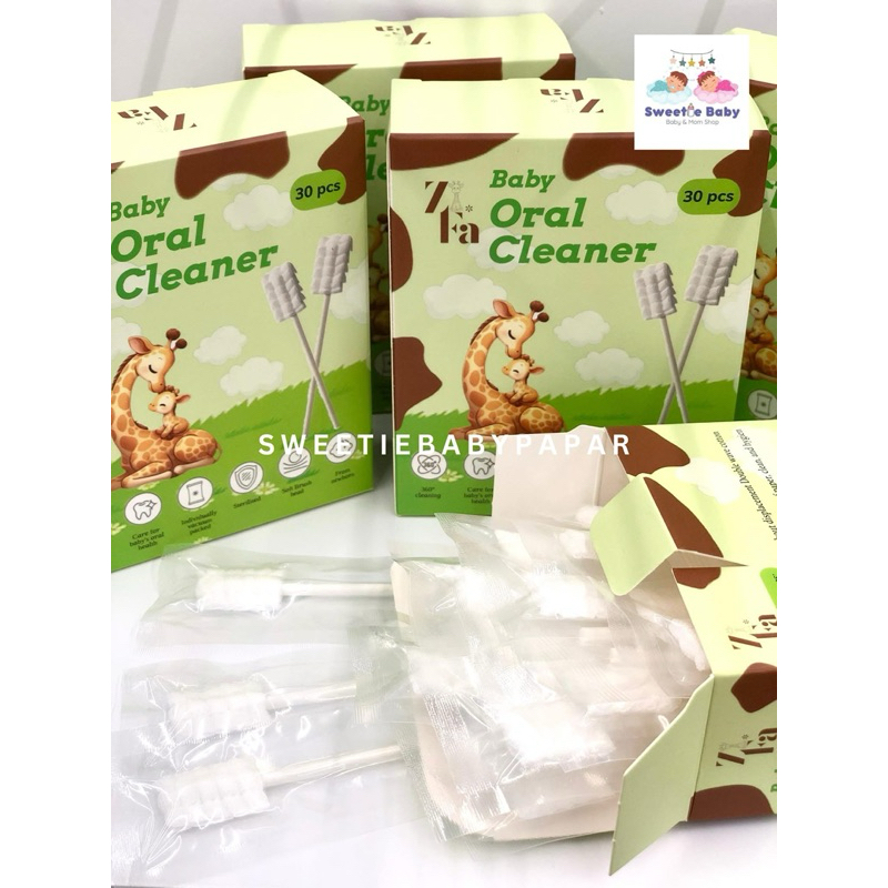 Zifa Baby Oral Cleaner 30pcs | Shopee Malaysia