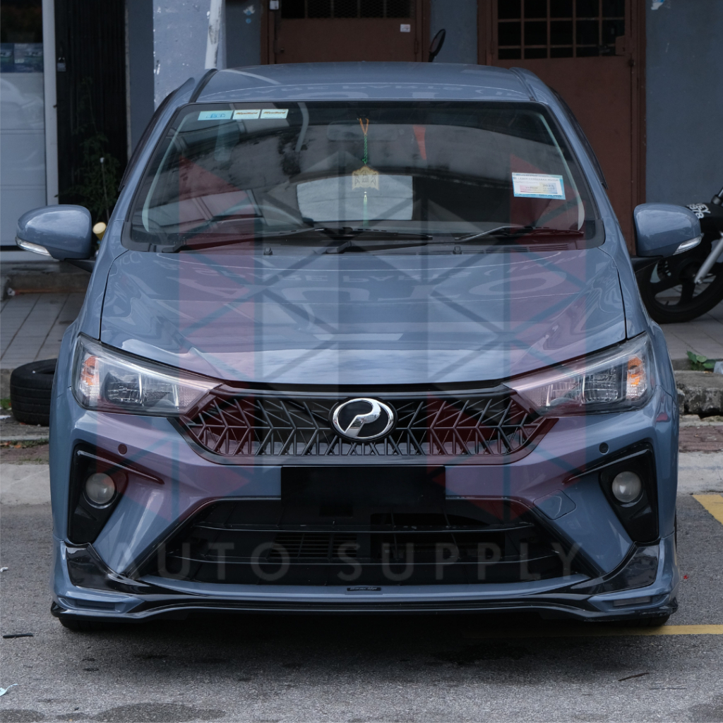 Perodua Bezza FL 2017 - 2025 Front Grille Cover Glossy Black LEXUS ...