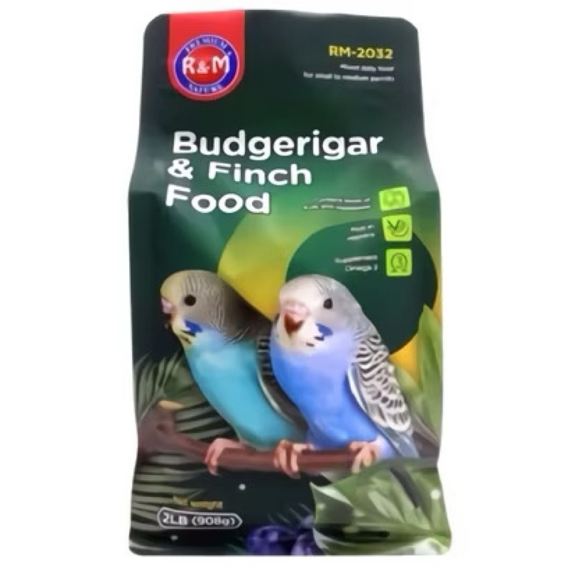 R&M Budgerigar & Finch Bird Food 908g | Shopee Malaysia