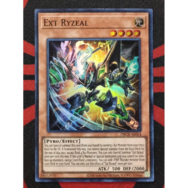 YUGIOH KONAMI DBCB-AE004 Ext Ryzeal (SR) | Shopee Malaysia