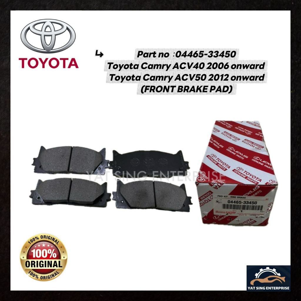 (100% Original) Toyota Camry ACV40 ACV50 ASV50 ASV51 Lexus ES250 AVV60 ...