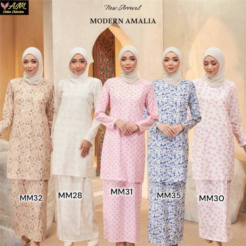 MODERN AMALIA SIZE XS -6XL COLLECTION RAYA 2025 PART 2 | Shopee Malaysia